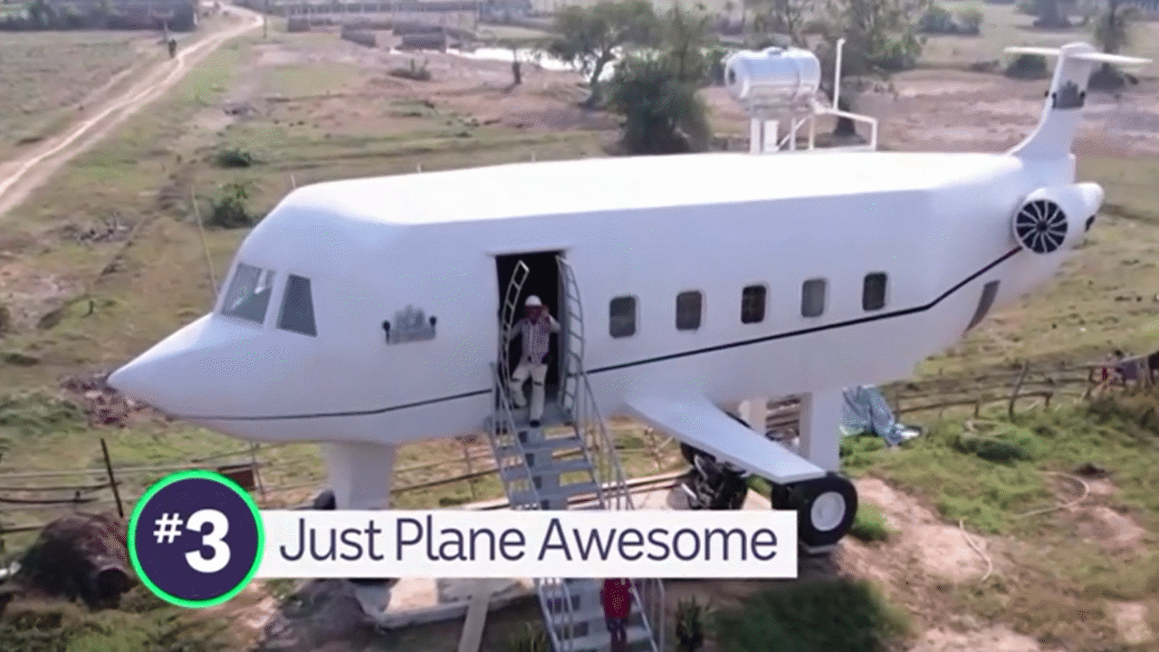 Plane House - And finally, to this rather pec... - ClickView