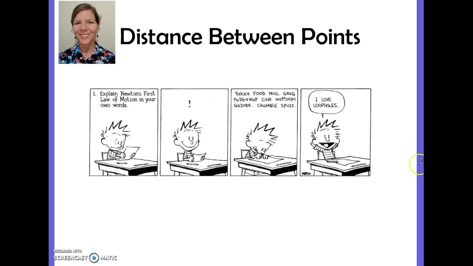 Linear Equations - Distance Between Two Point... - ClickView