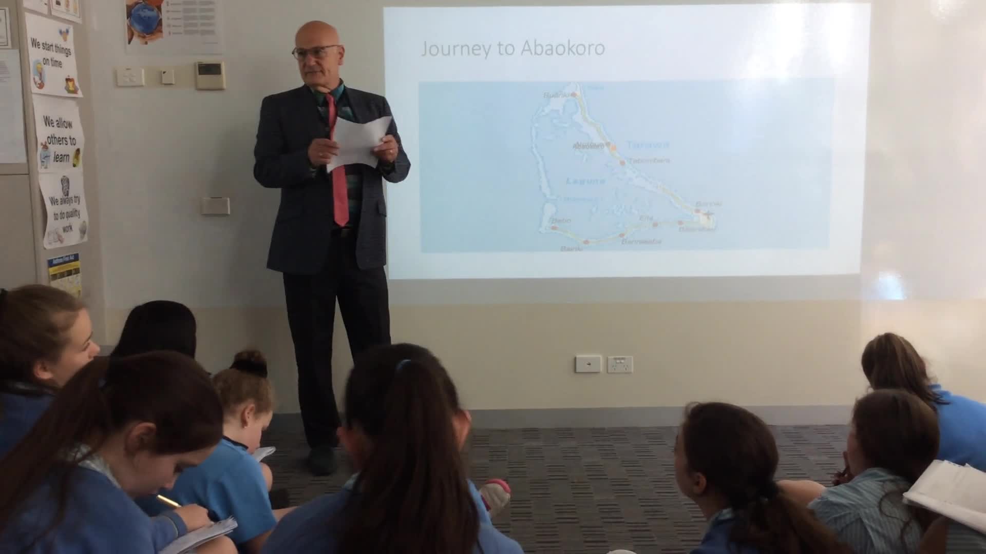 Kiribati Q&A with Con Sarris 2018 - ClickView