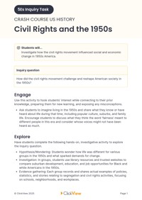 Civil Rights and the 1950s Video & Resources | ClickView