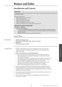 Romeo and Juliet Video & Resources | ClickView