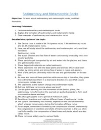 Igneous, Sedimentary and Metamorphic Rocks | ClickView