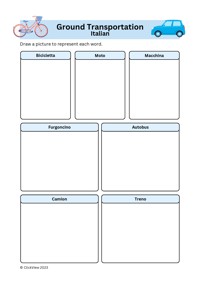 Ground Transportation (Mezzi di Trasporto via Terra) | ClickView