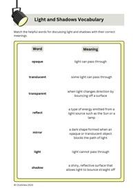 Light: Changing Shadows Video & Resources | ClickView