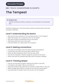 The Tempest Video & Resources | ClickView