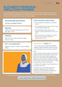 Elizabeth Freeman: Abolition Pioneer | ClickView