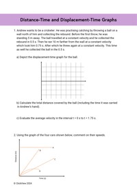 Distance-Time and Displacement-Time Graphs | ClickView
