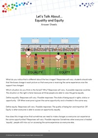 Equality and Equity Video & Resources | ClickView