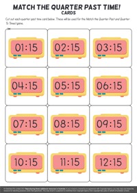 Quarter Past and Quarter To on Digital Clocks | ClickView