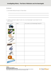 Investigating History Video & Resources | ClickView