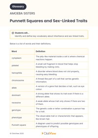 Punnett Squares and Sex-Linked Traits | ClickView