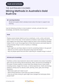 Mining Methods in Australia's Gold Rush Era | ClickView