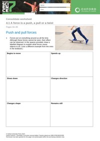 Push, Pull and Twist Forces Video & Resources | ClickView