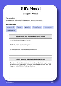 Endangered Animals! Video & Resources | ClickView
