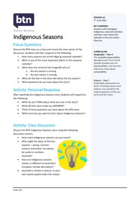 Indigenous Seasons Video & Resources | ClickView