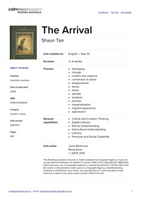 The Lost Thing: Shaun Tan Video & Resources | ClickView