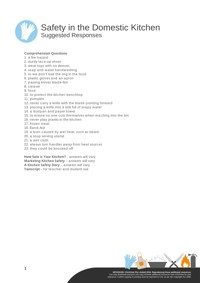 Safety in the Domestic Kitchen Video & Resources | ClickView