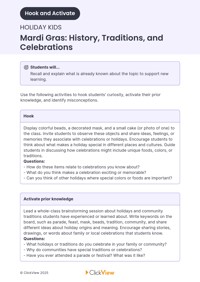 Mardi Gras: History, Traditions, and Celebrations | ClickView