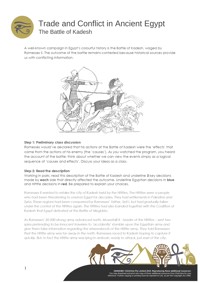 Trade and Conflict in Ancient Egypt | ClickView