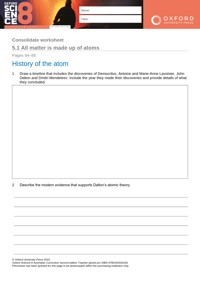 The Atomic Theory and the Periodic Table | ClickView
