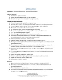 Igneous, Sedimentary and Metamorphic Rocks | ClickView