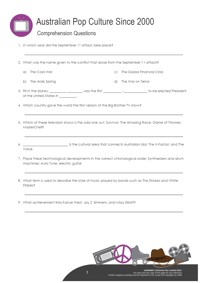 Australian Pop Culture Since 2000 | ClickView