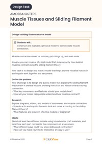 Muscle Tissues and Sliding Filament Model | ClickView