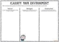 Natural, Managed, and Constructed Features | ClickView