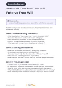 Fate vs Free Will Video & Resources | ClickView