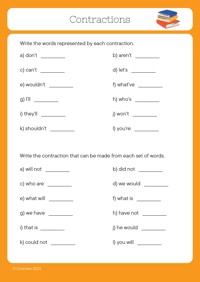 Contraction Possession Apostrophes, and Commas in a List | ClickView