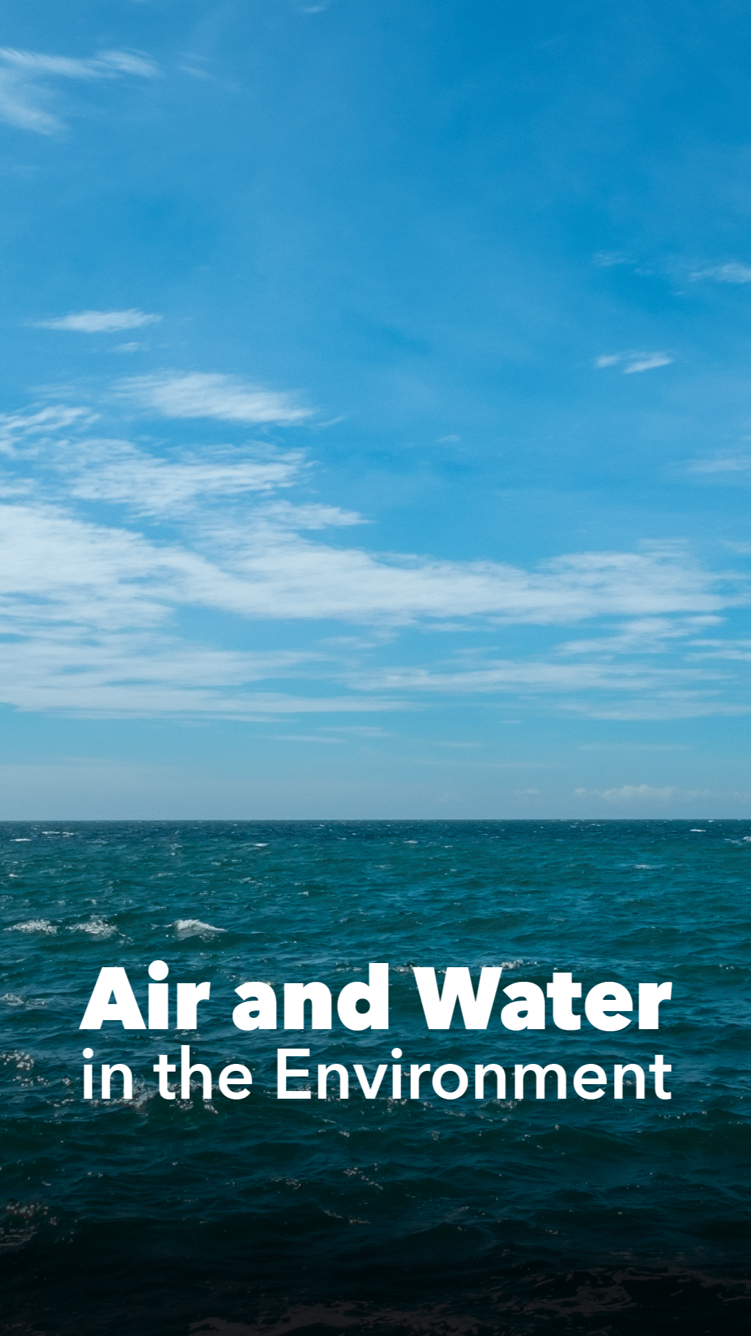 Air and Water in the Environment | ClickView