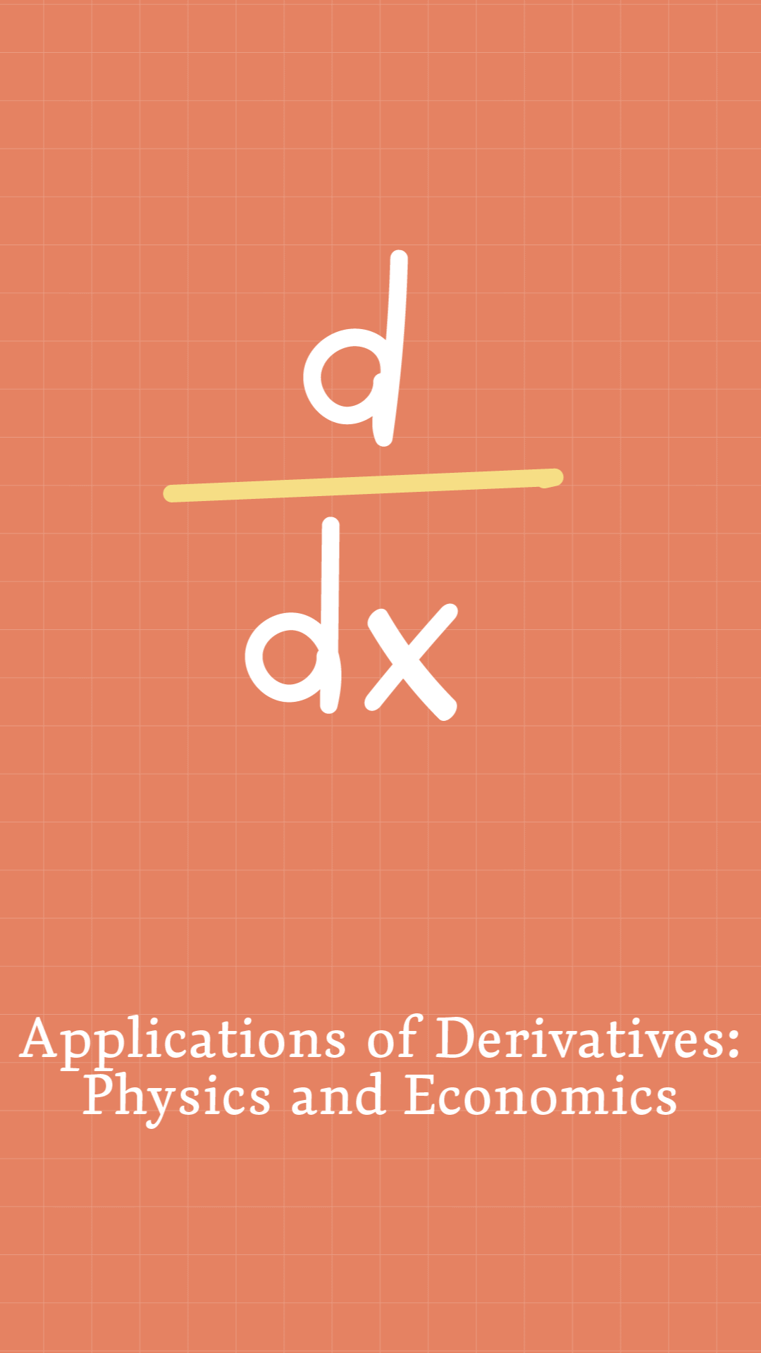 Applications of Derivatives: Physics and Economics | ClickView