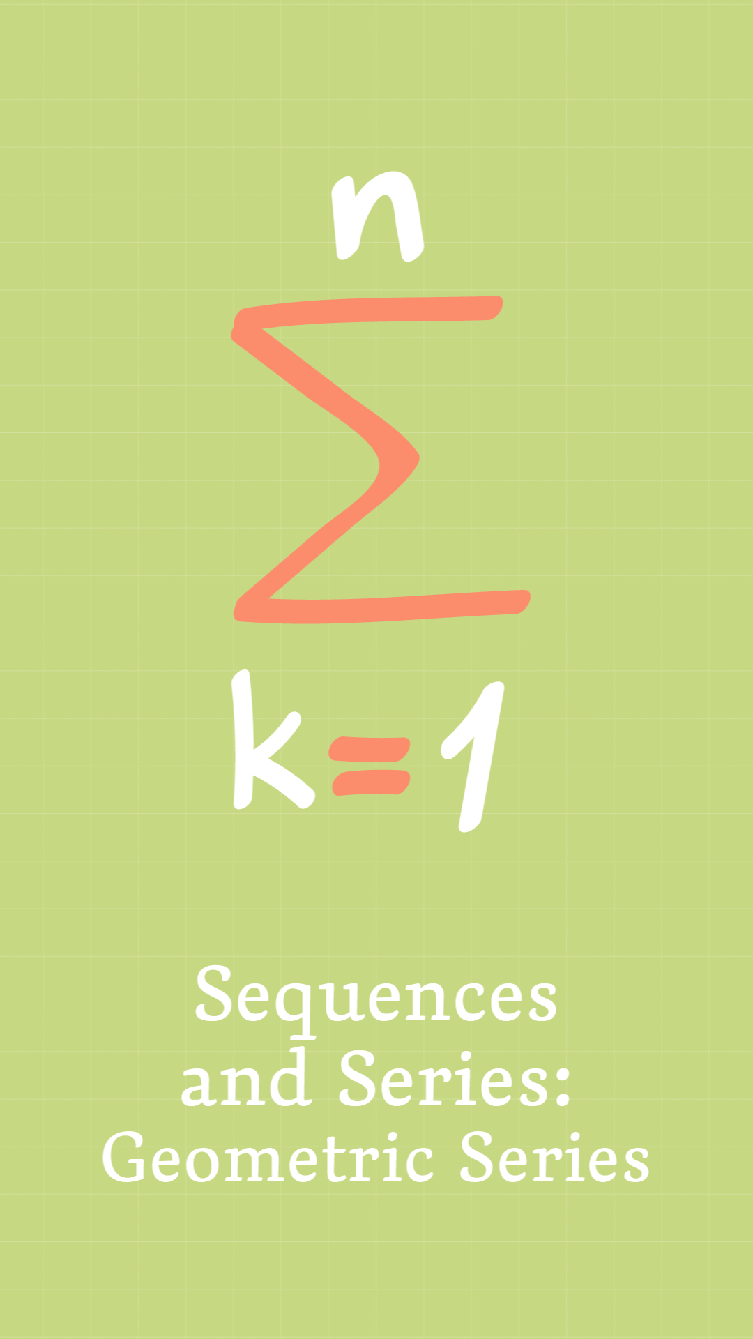 Sequences & Series: Geometric Series | ClickView
