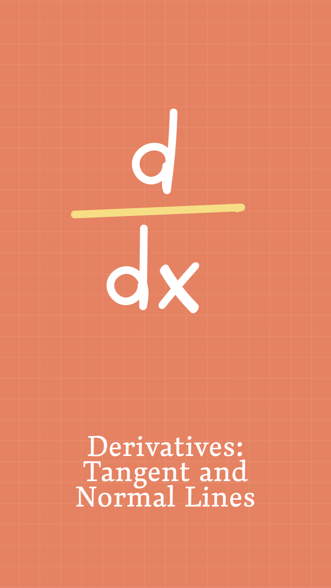 Derivatives: Tangent and Normal Lines | ClickView