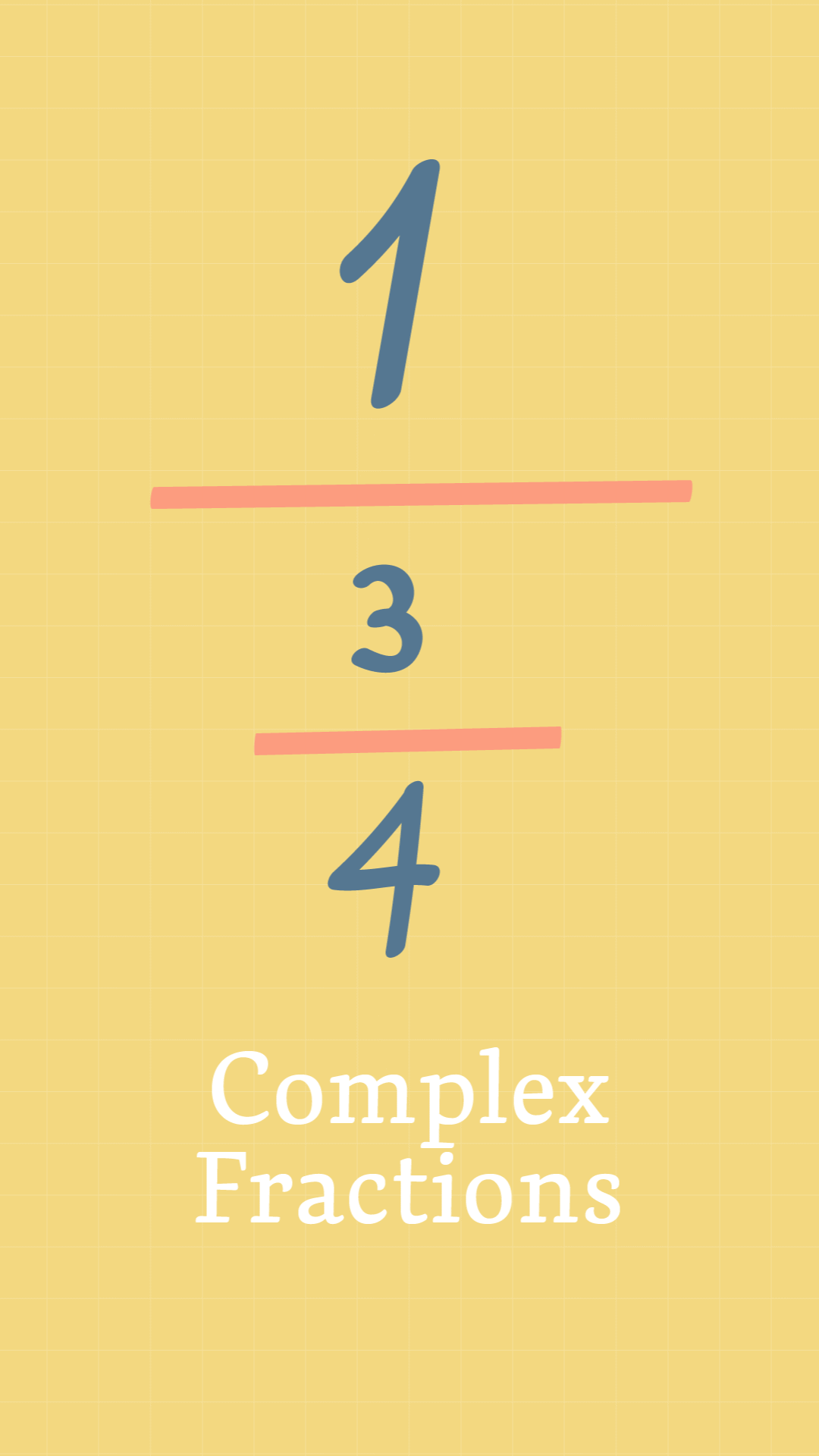 Complex Fractions Videos & Resources | ClickView