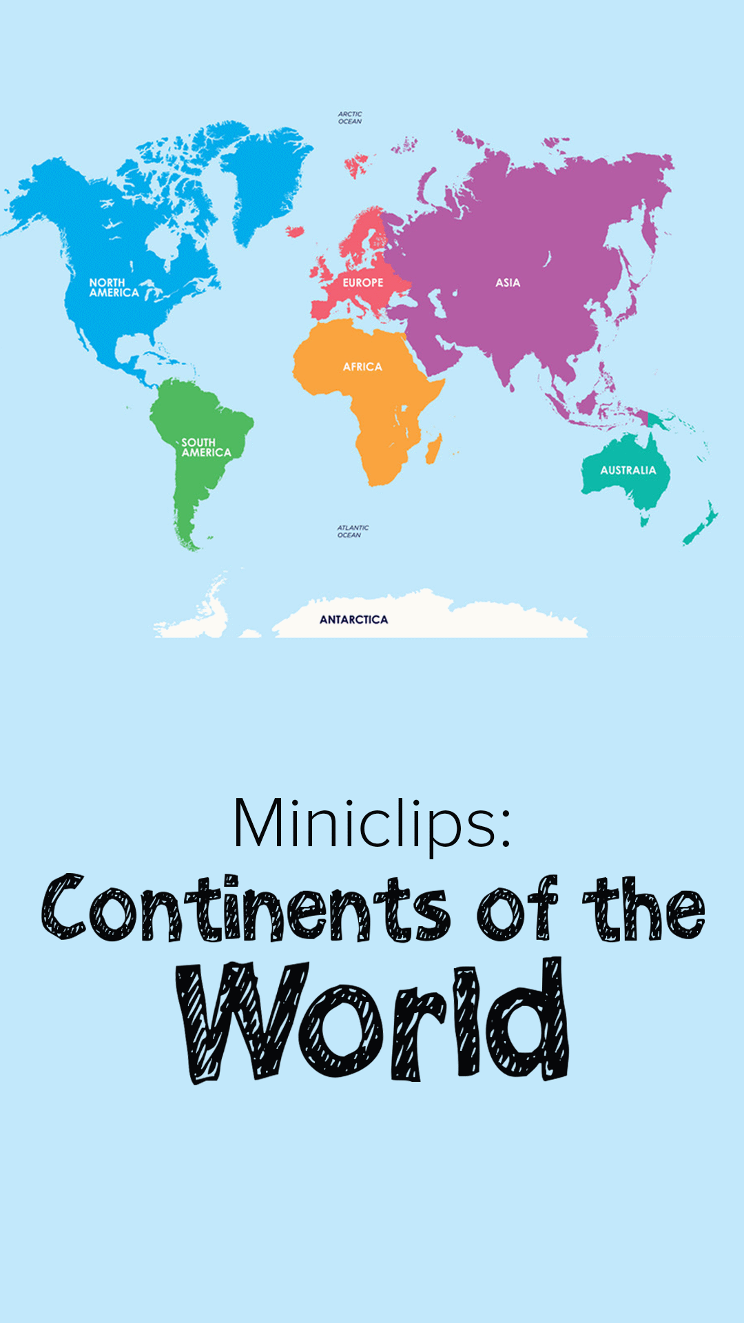 Miniclips: Continents of the World | ClickView