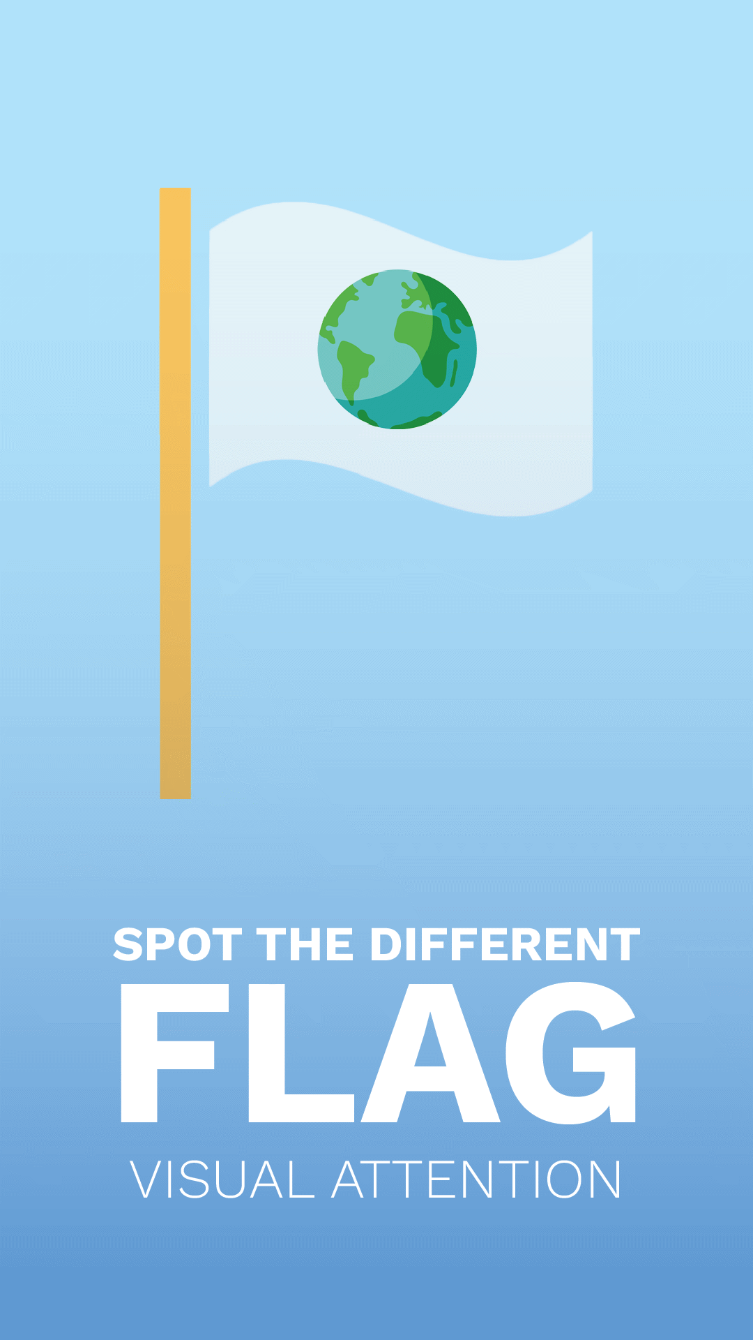 Spot The Different Flag Visual Attention Clickview 