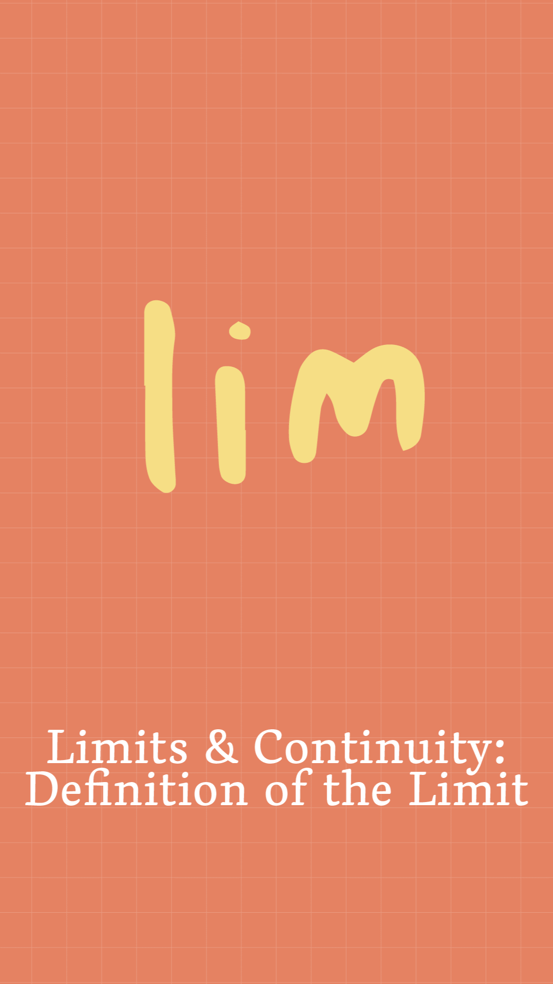 Limits & Continuity: Definition of the Limit | ClickView
