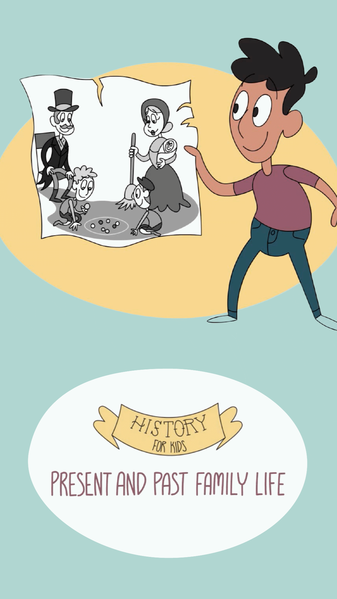 History for Kids: Present and Past Family Life | ClickView