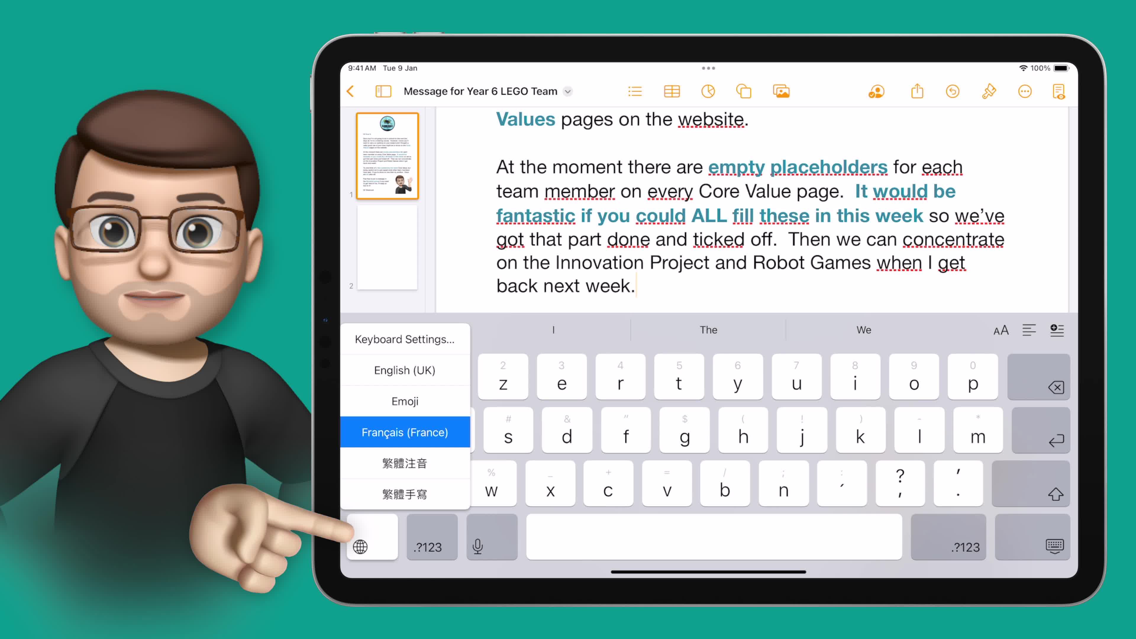 How to Use Multiple Language Keyboards | ClickView