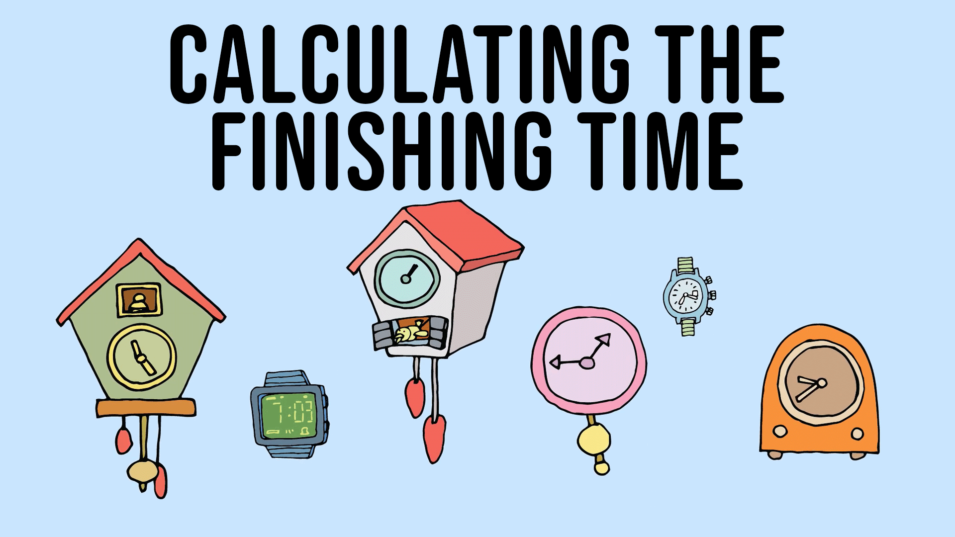 Calculating the Finishing Time Video & Resources | ClickView