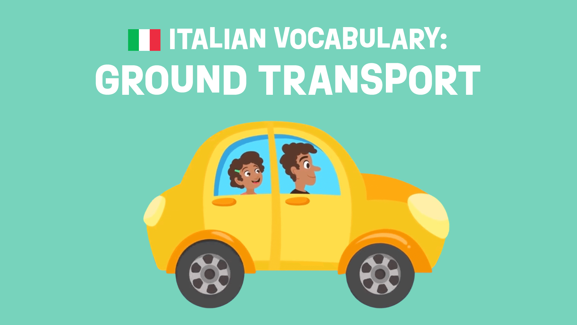Ground Transportation (Mezzi di Trasporto via Terra) | ClickView
