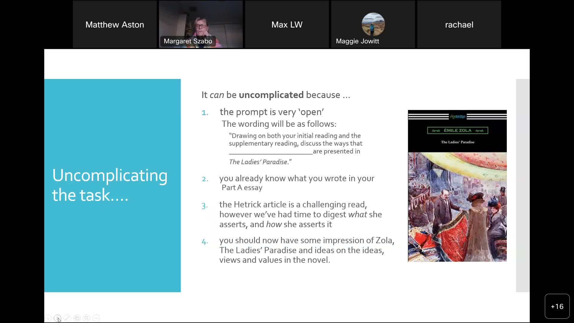 Literature Class 12 - ClickView