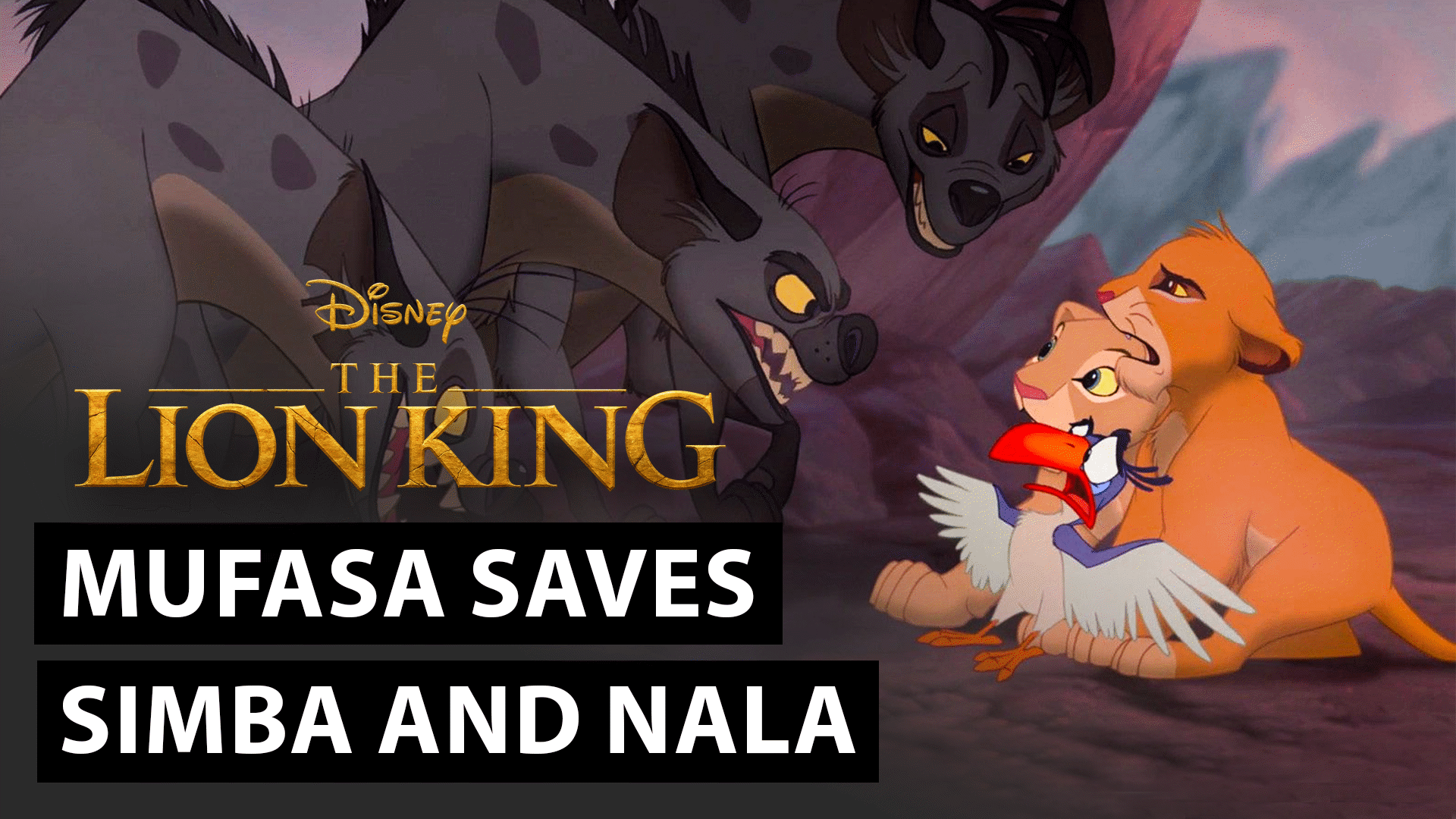 The Lion King: Mufasa Saves Simba and Nala | ClickView