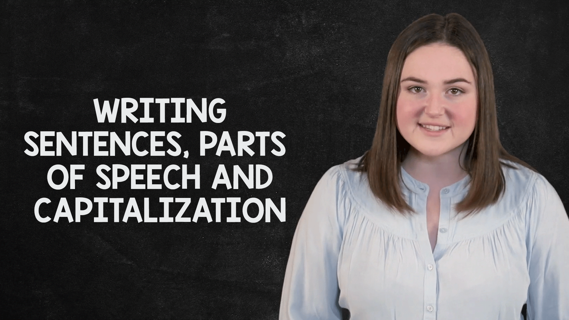 Writing Sentences, Types of Sentences, Parts of Speech and ...