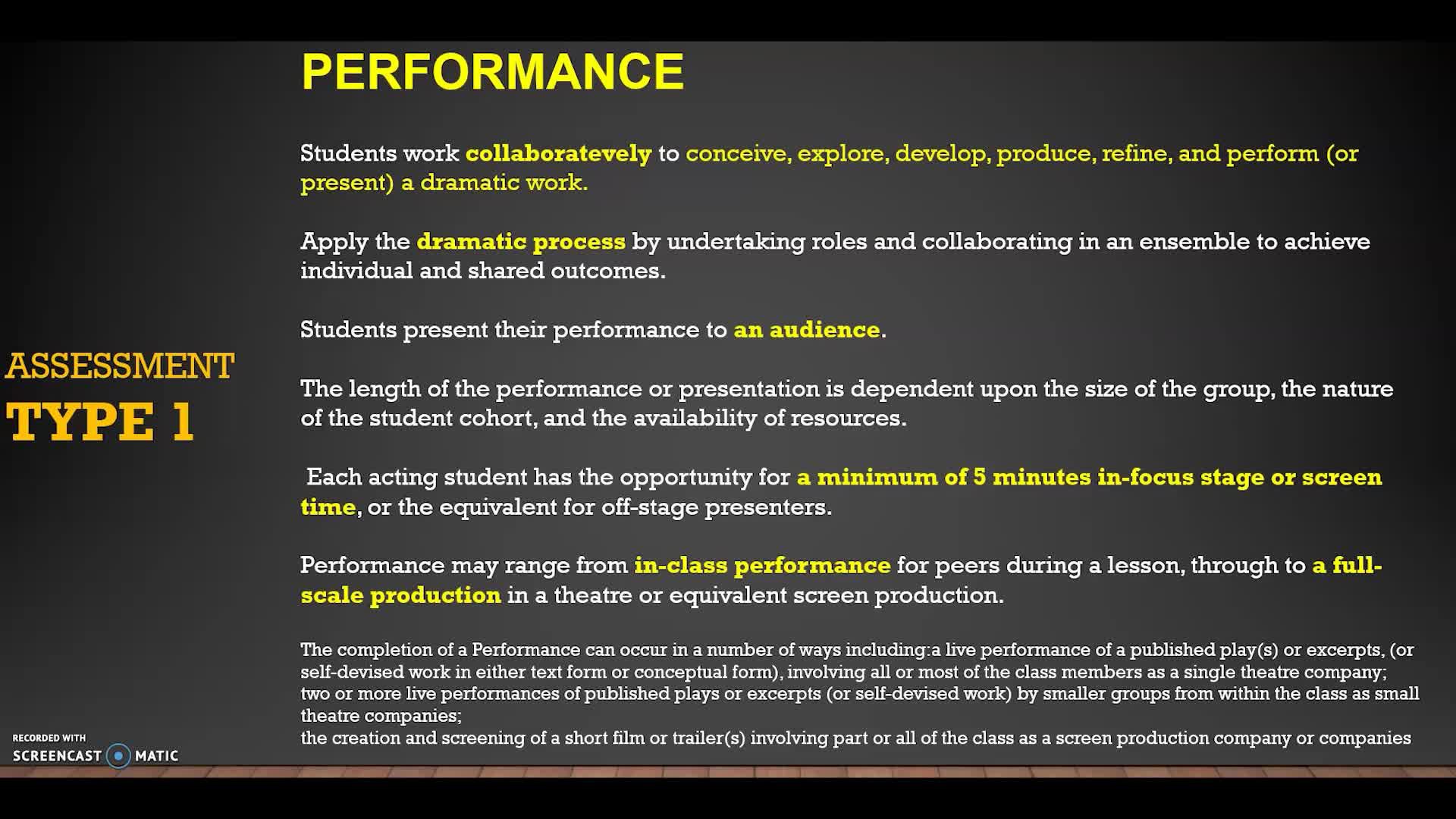 Drama Stage 1 - ClickView