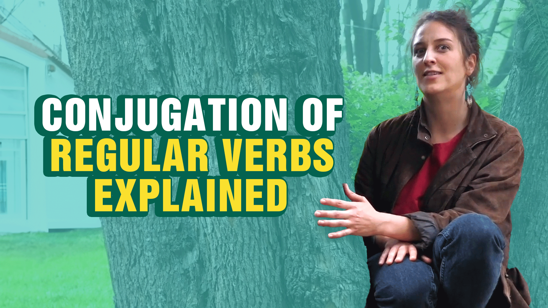 Conjugation of Spanish Regular Verbs Explained | ClickView