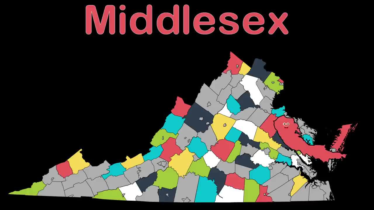 Virginia: Counties, Independent Cities, and Geography | ClickView