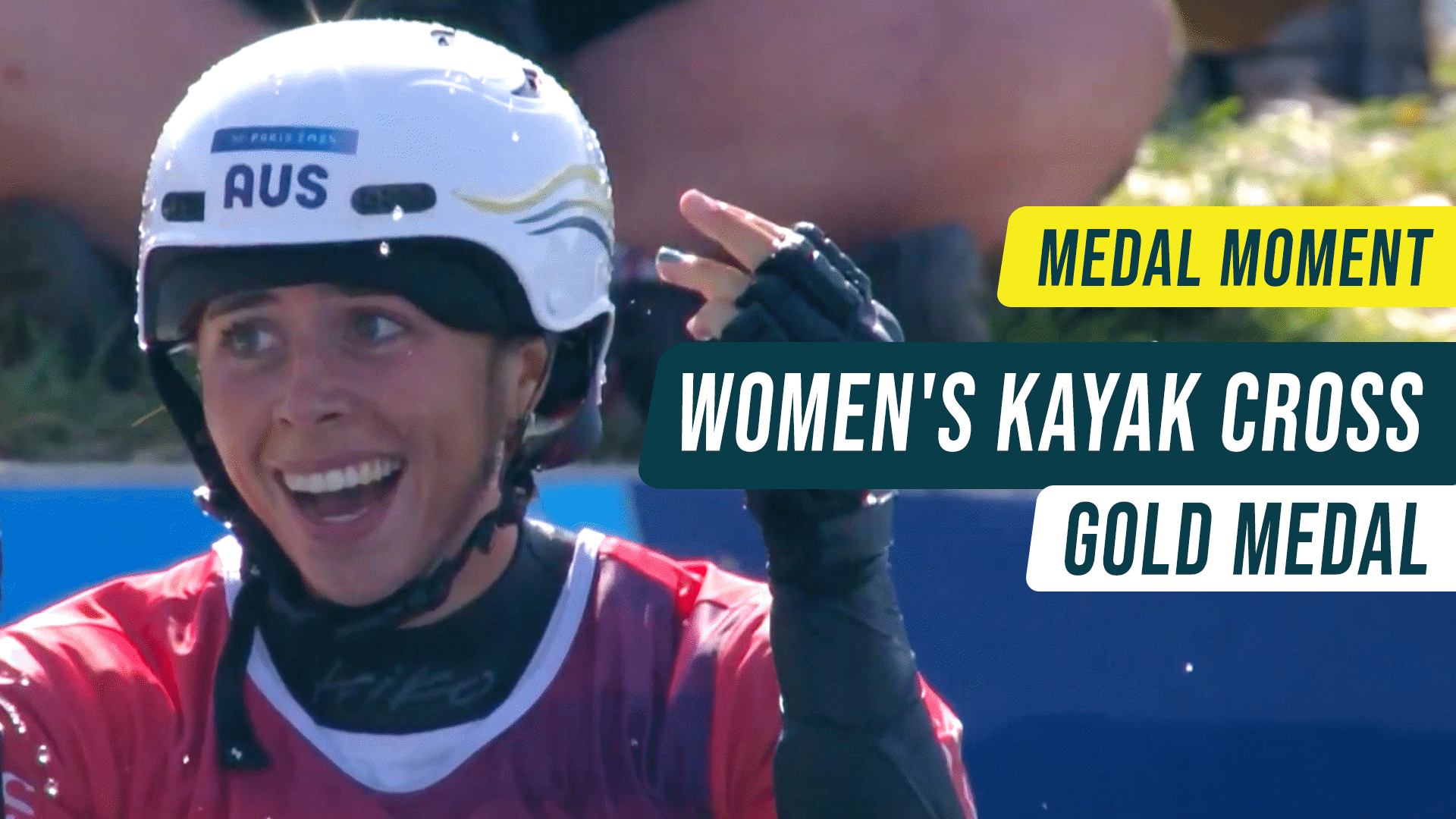 Gold: Women's Kayak Cross Video & Resources | ClickView