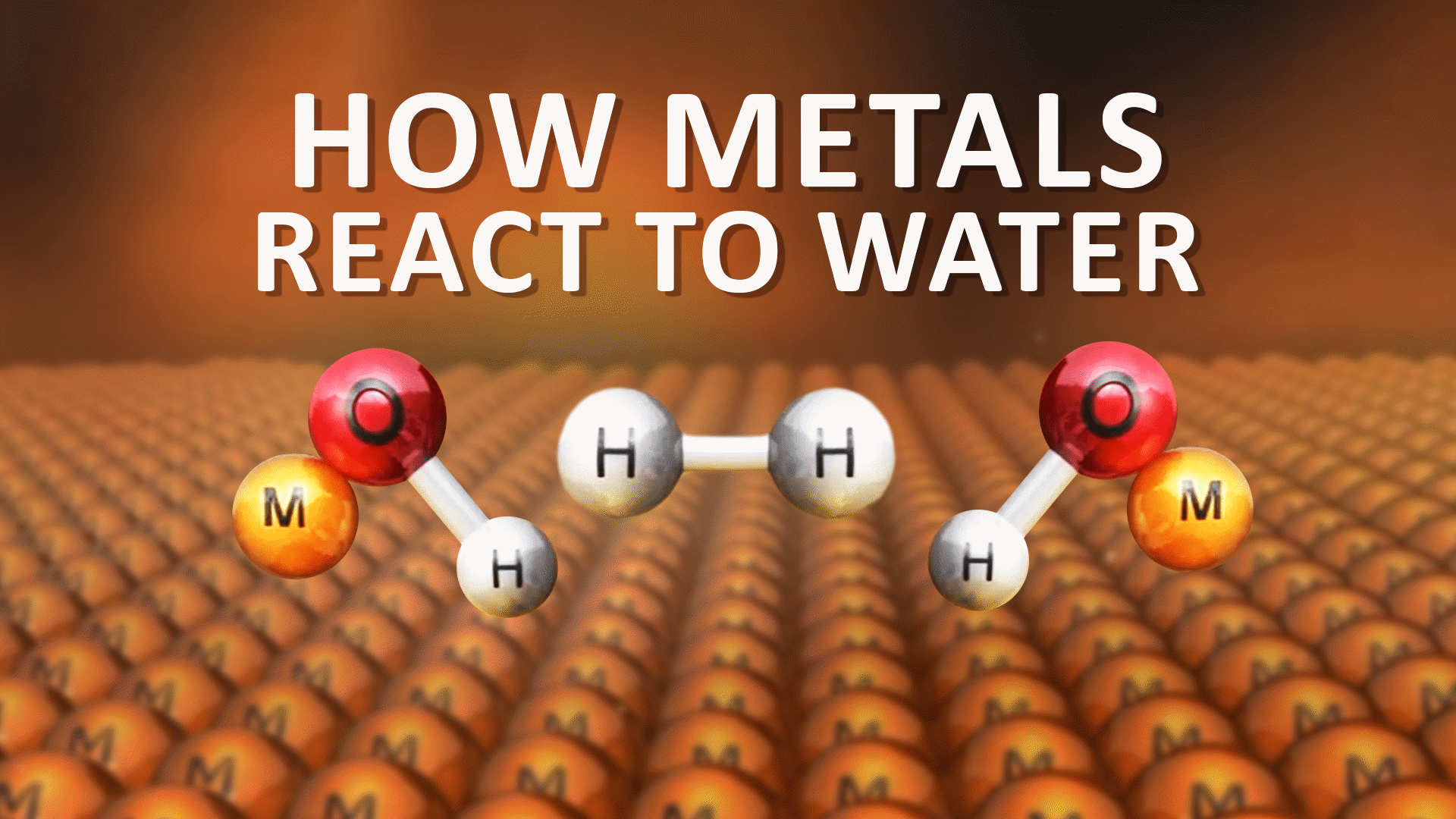 Chemical Properties of Metals: Reaction of Metals With Water | ClickView
